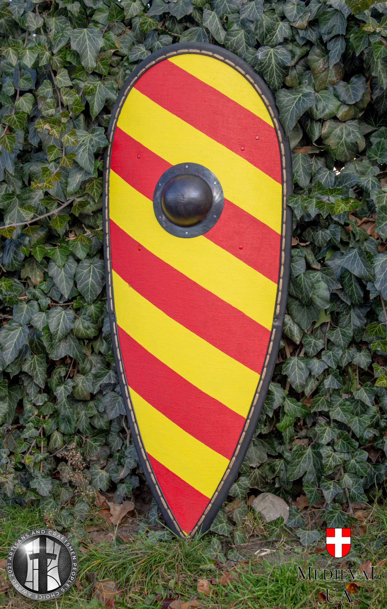 Medieval kite shield – MedievalUA